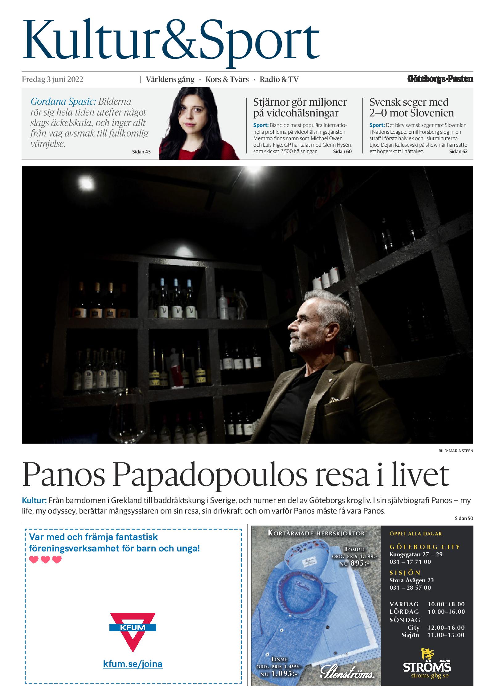 PANOS: My Life, My Odyssey – a huge success in Sweden - LID Publishing